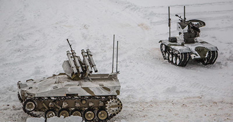 desarrollo defensa y tecnologia belica: Así son dos nuevos robots de combate rusos en acción (VIDEO)