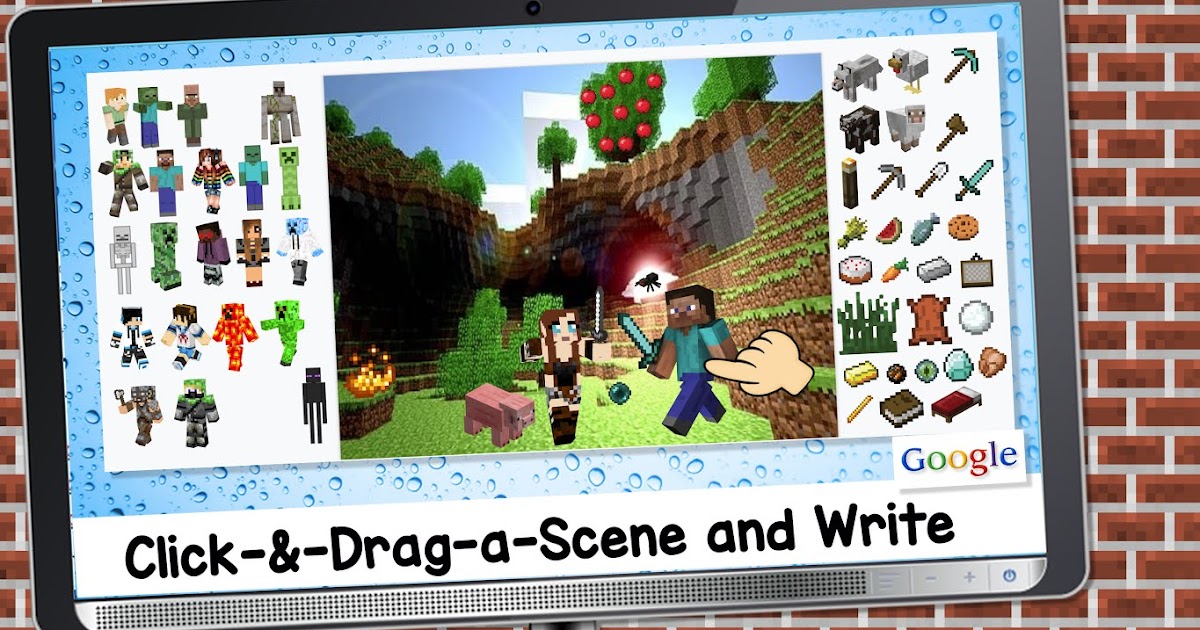 Rockin' Teacher Materials: Minecraft Creative Writing - Digital ...