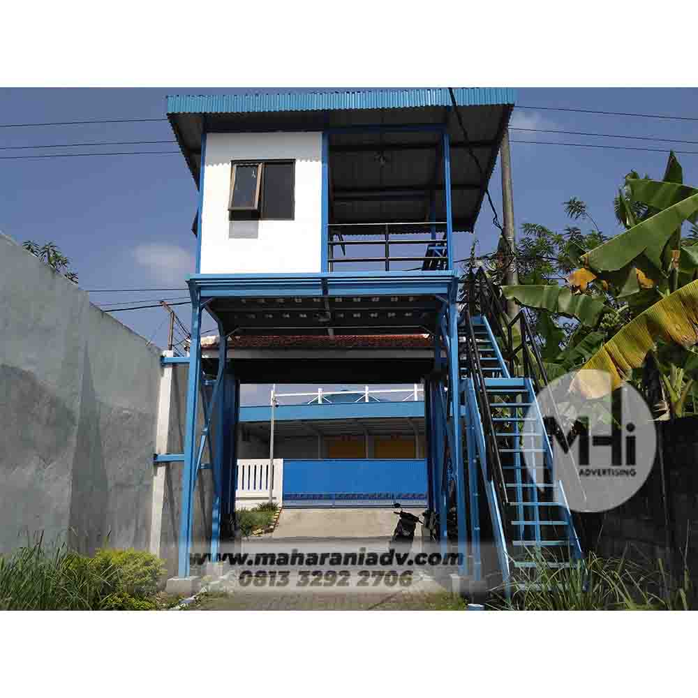 Pemasangan ACP (Aluminium Composite Panel) - Pagar - Kanopi