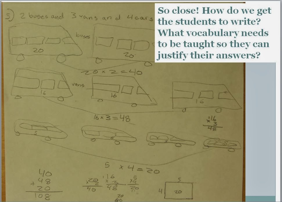 Mom and Me Math Activities: 4.NBT.5 Buses, Vans, and Cars Problem Solving