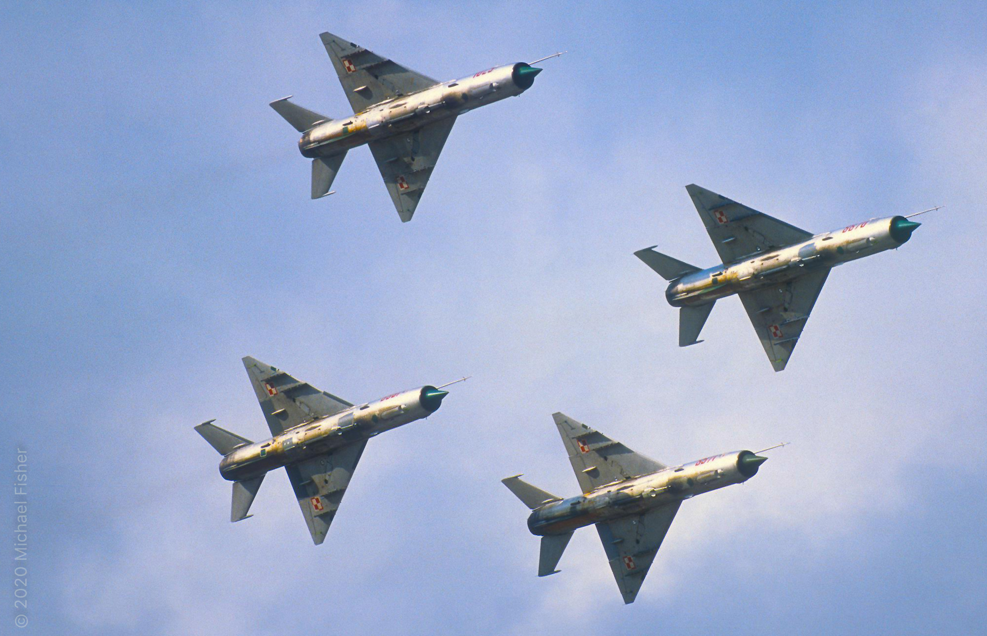 Legendary Moments in Military Aviation: MiG-21's of the Polish Navy in ...