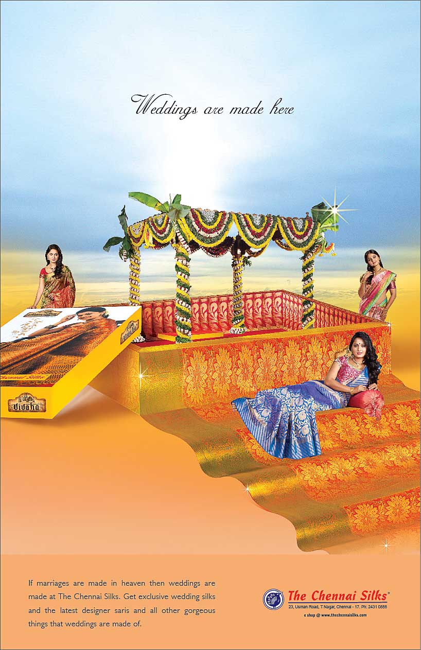 tmrajan: Chennai Silks wedding ads