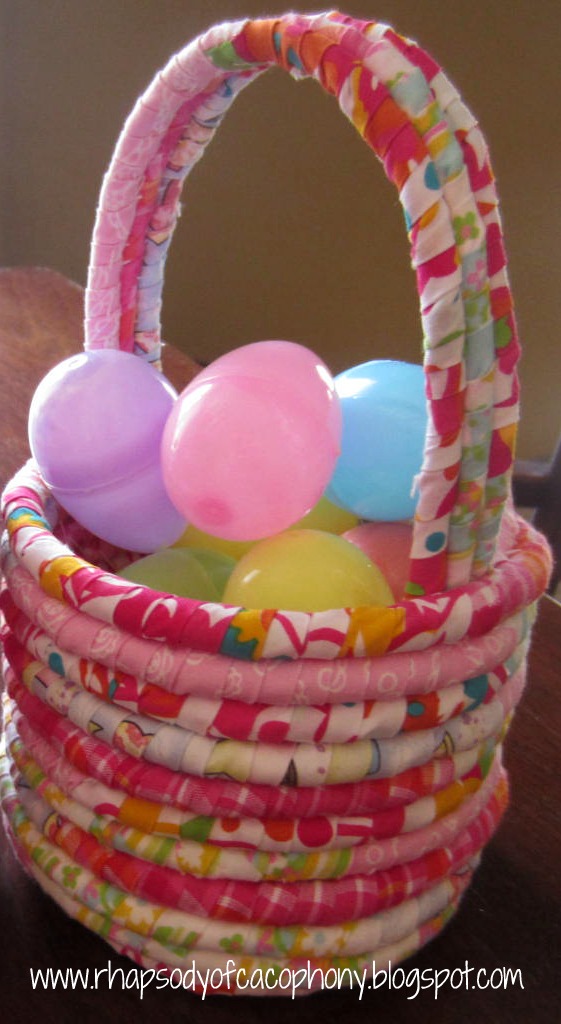 Rhapsody of Cacophony: Rolled Easter Baskets