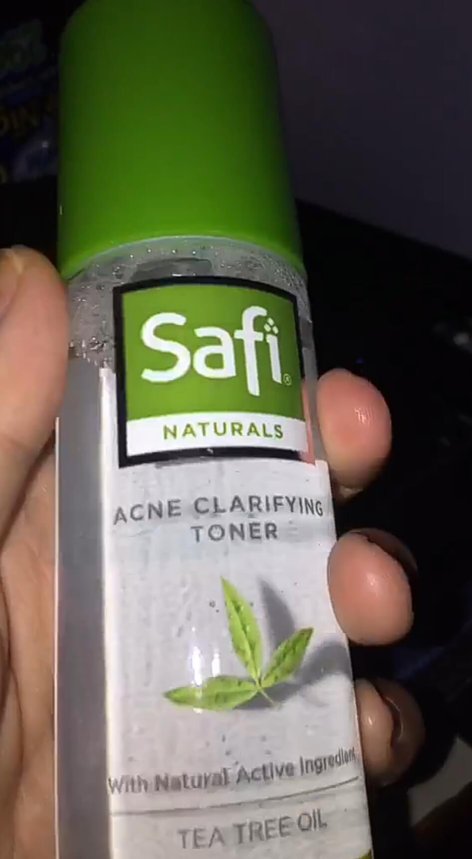 Cek Ingredients Safi Naturals Acne Clarifying Toner - SKINCAPEDIA