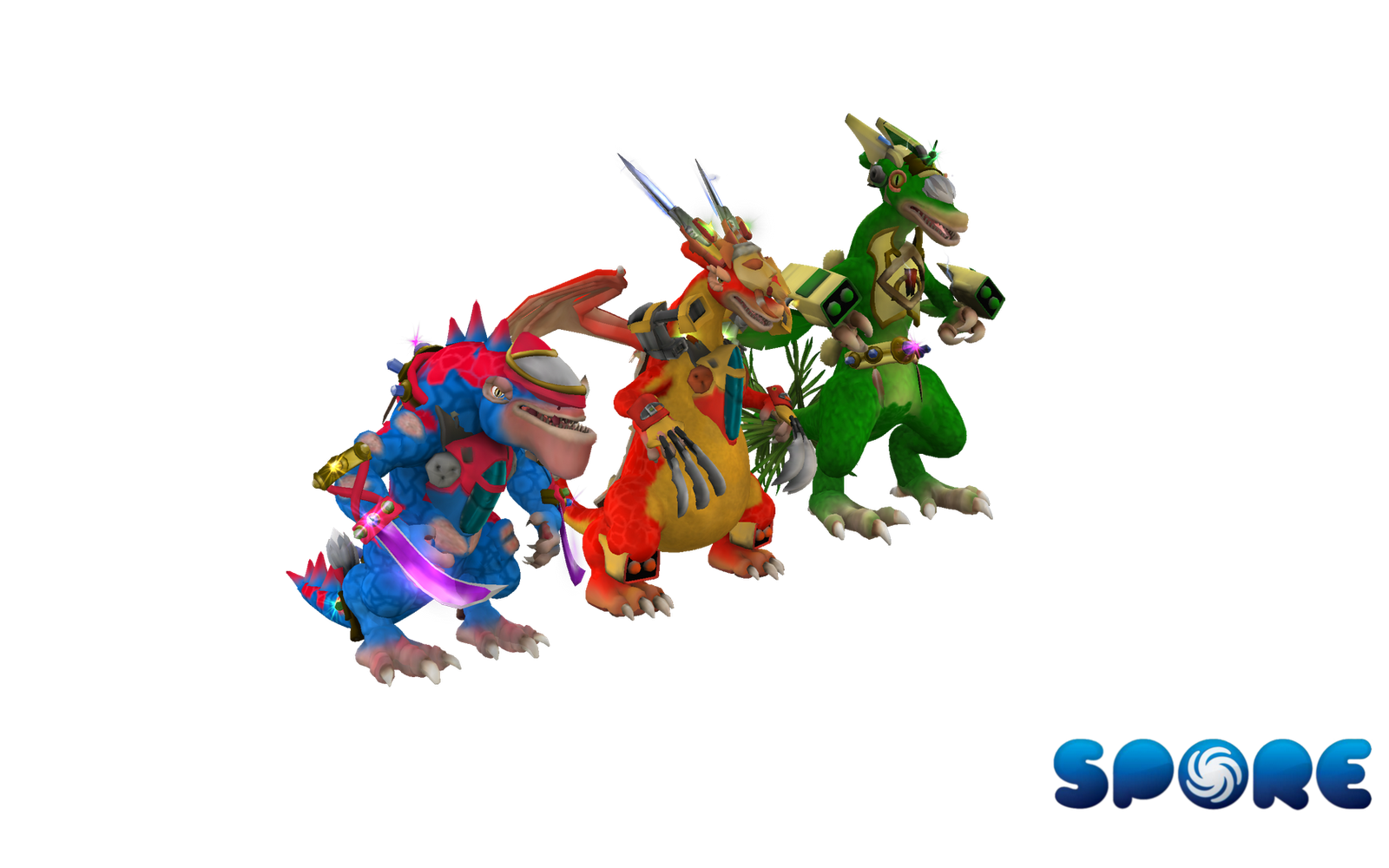 Spore creations packs - plansqust