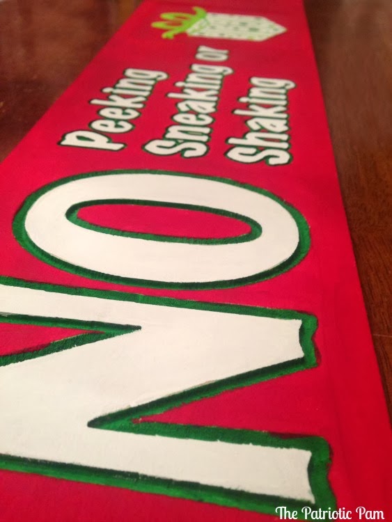 No Peeking Sign For Bathroom Window