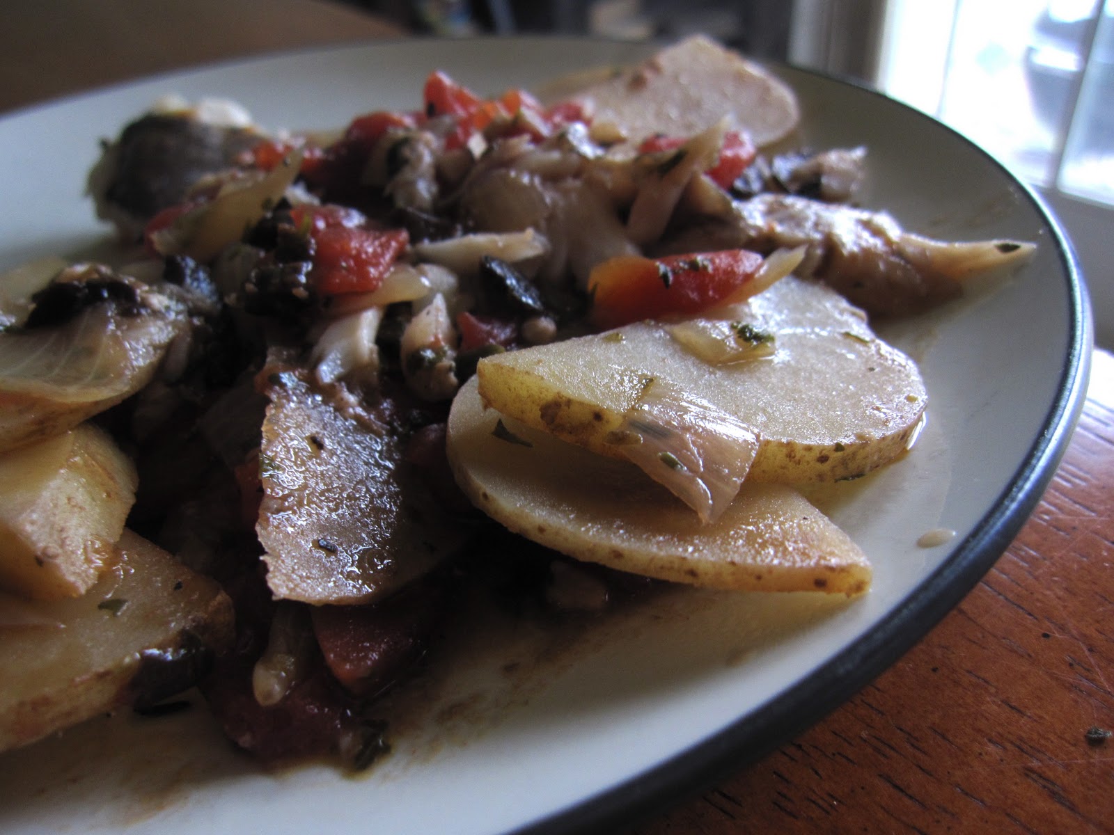 plus other good stuff: One Pot Meal: Baked Fish Provençal