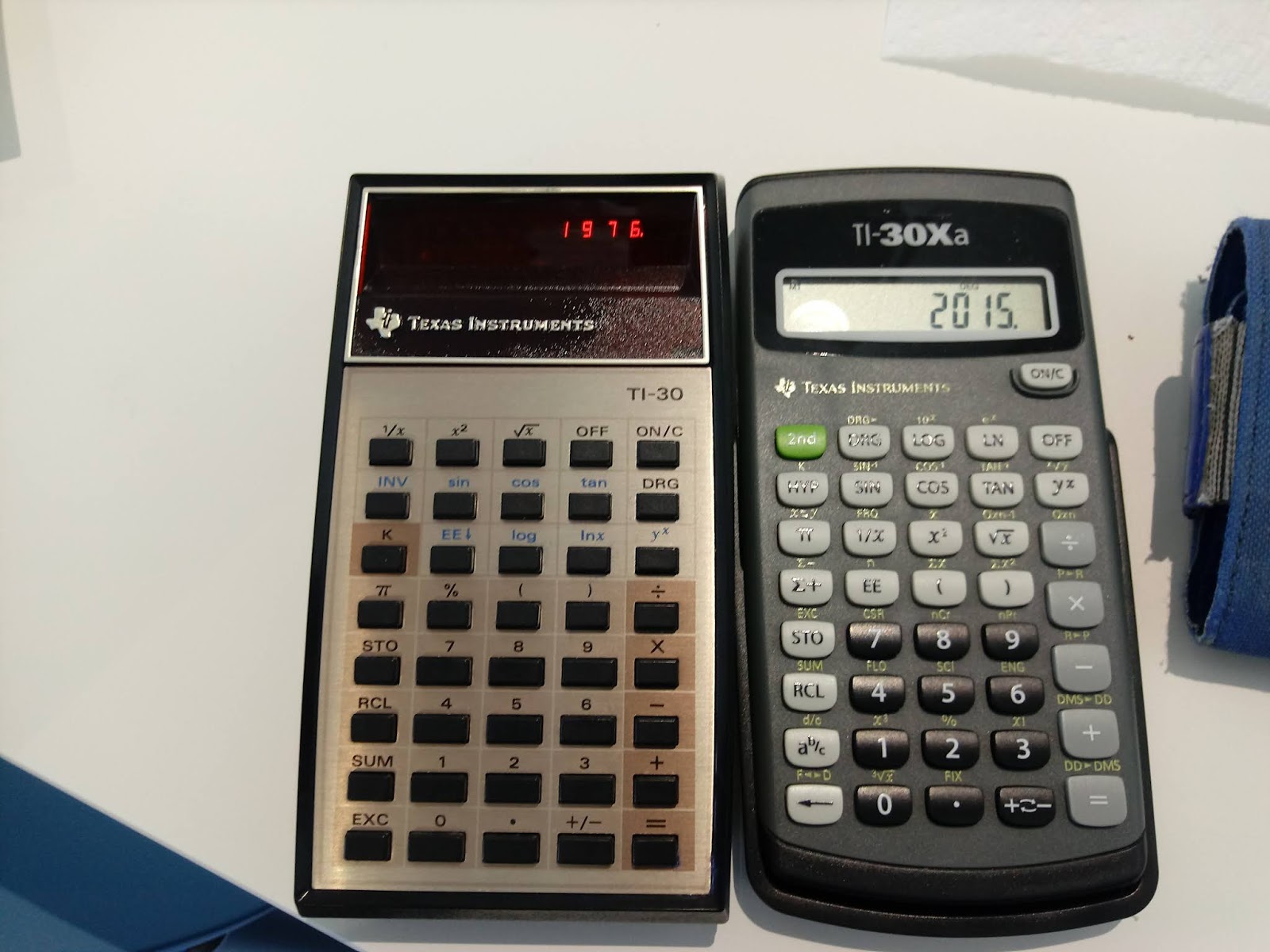 Eddie's Math and Calculator Blog: Retro Review: TI-30 (1976)