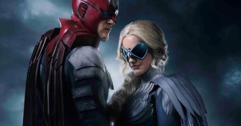 Blogueando de CINE: "Titans": nueva imagen del set con Hawk y Dove