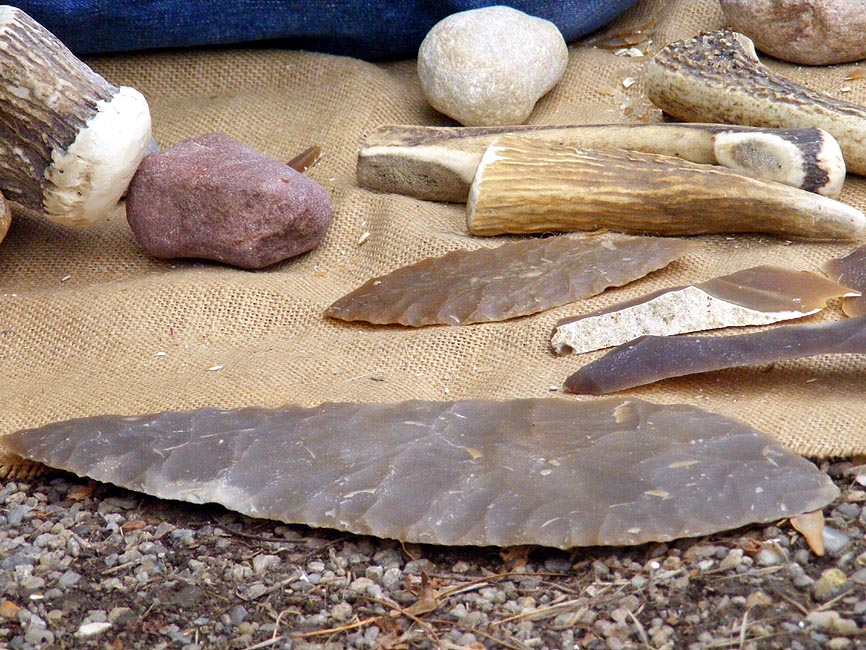 Days on the Claise: Flint Knapping