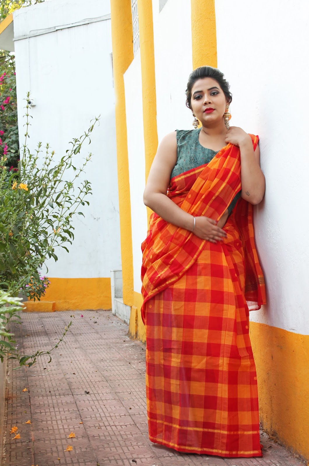 Plump To Pretty: The Year end Dawn for A Saree lover