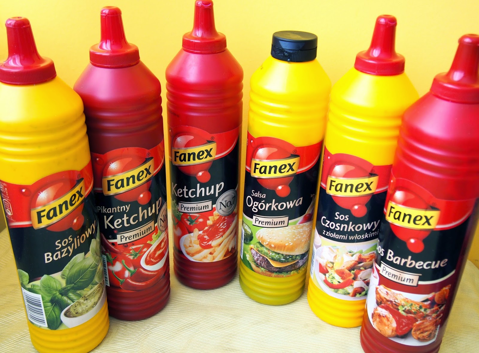 Szefowa w swojej kuchni. ;-): Ketchupy i sosy Fanex - moja opinia