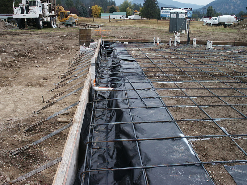 St. Regis Clinic Construction Blog: Foundation Prep for Mono Slab