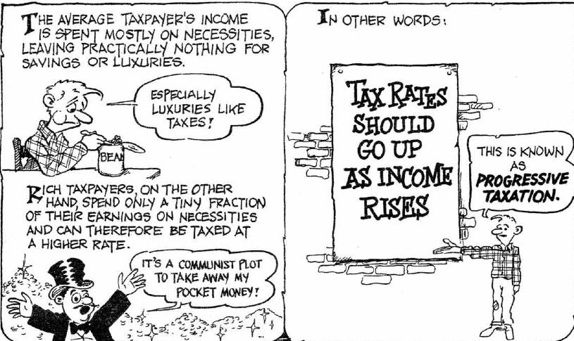 Tax Justice Network: Timeless US tax reform comic book from 1977, now ...
