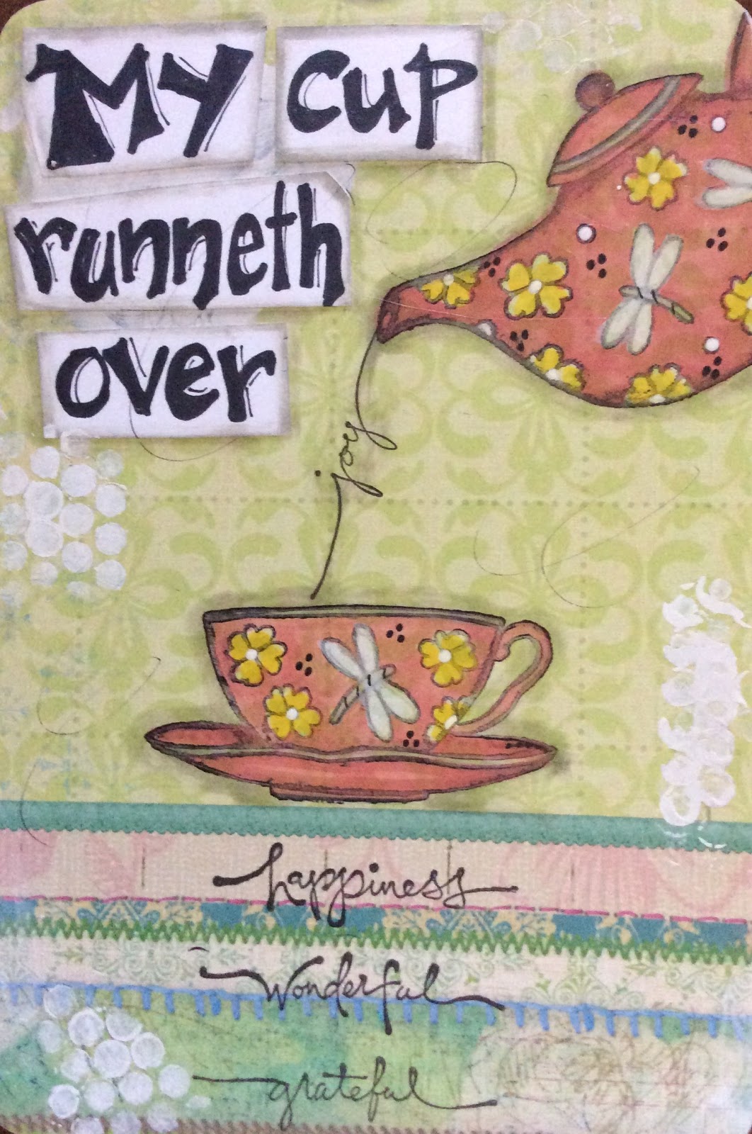 Crafts in the Command Center: My Cup Runneth Over