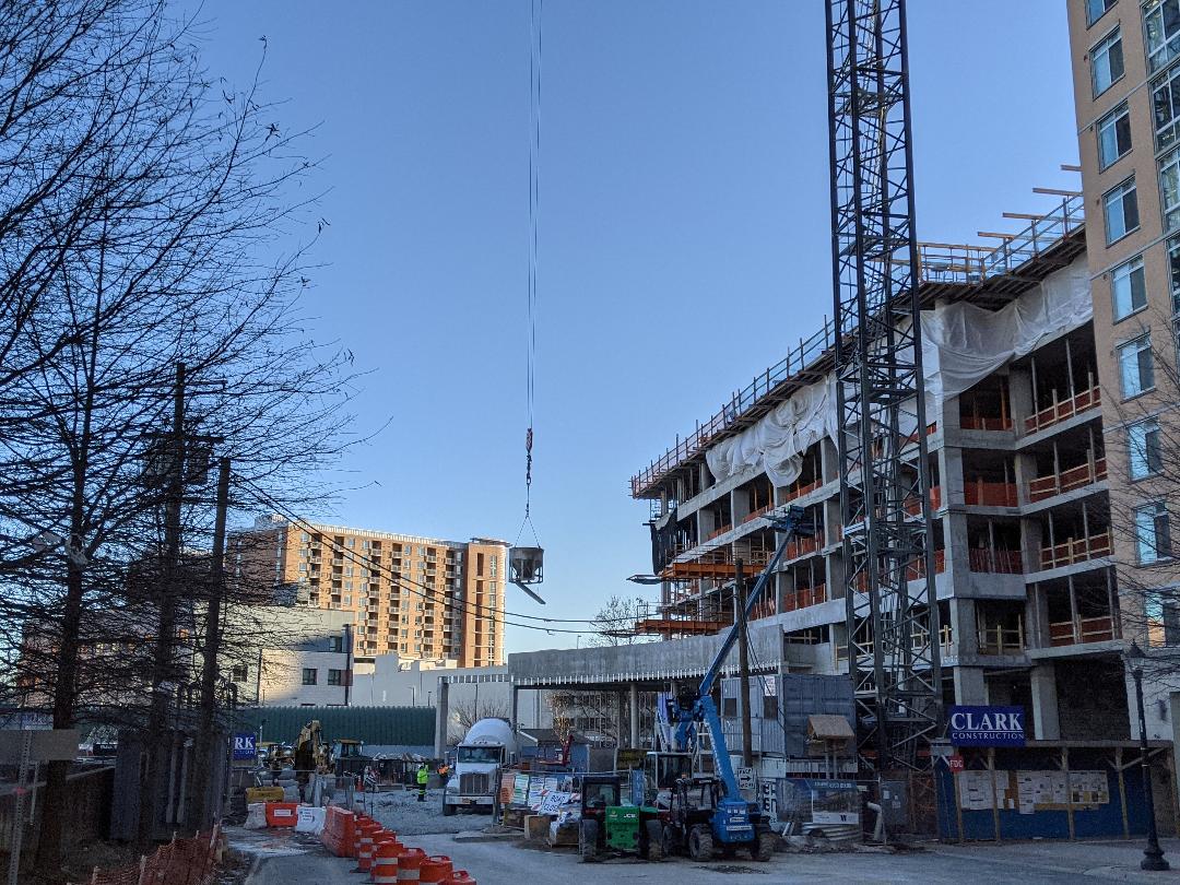 East MoCo: Silver Spring construction update: Solaire 8200 Dixon (Video ...