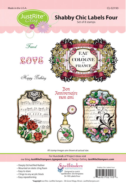 Inspired to Stamp: Shabby Chic Labels Four