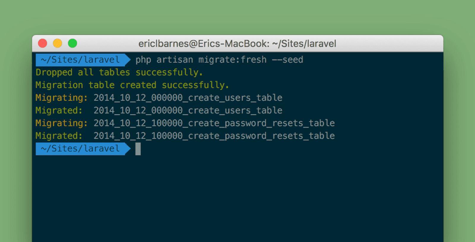 Masalah Saat Migrate Table Di Laravel Could Not Find Driver Ilmu