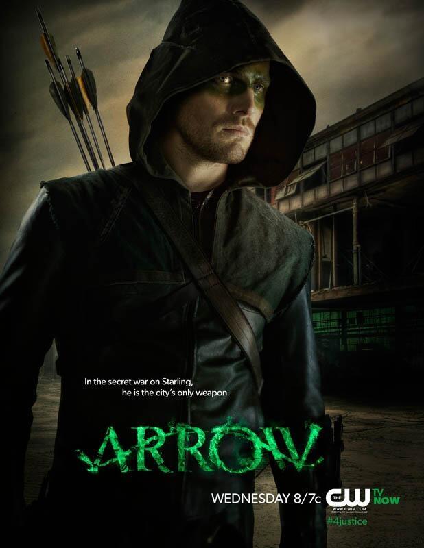 Fashion and Action: Some ARROW Promo Photos - For Robin Hood Day!