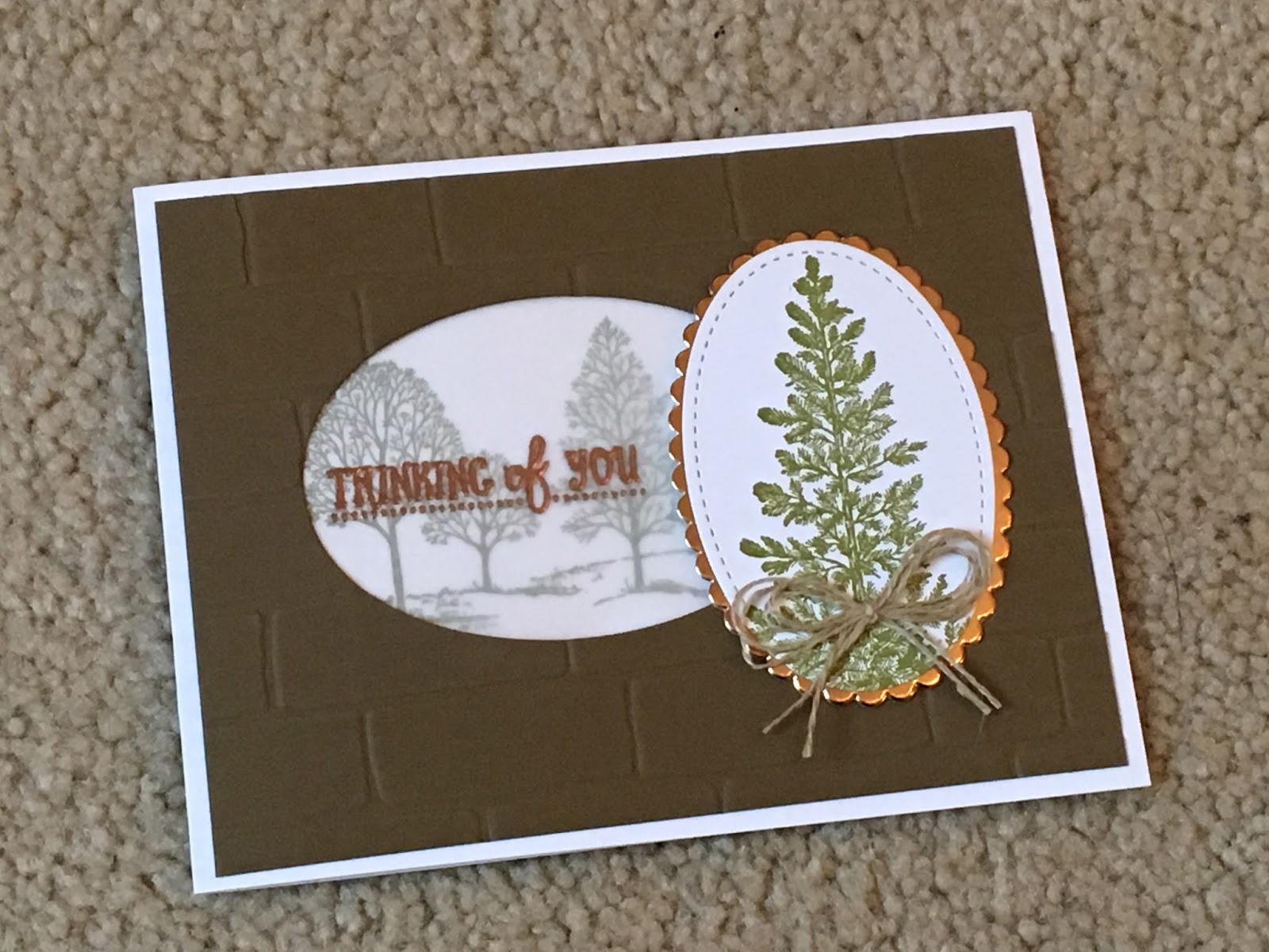 Tamara's Paper Trail: Lovely As a Tree Conference Swaps