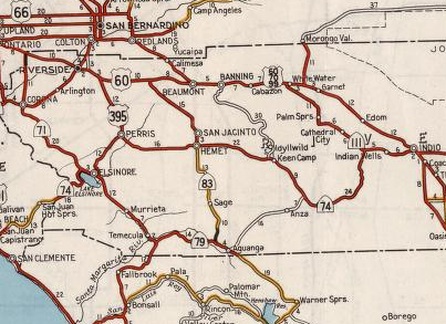 The mystery of the original California State Route 83