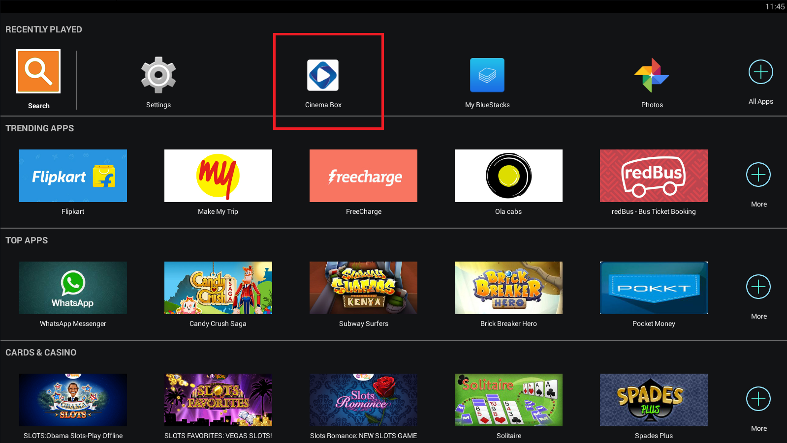 Watch latest Movies on Cinema Box HD app
