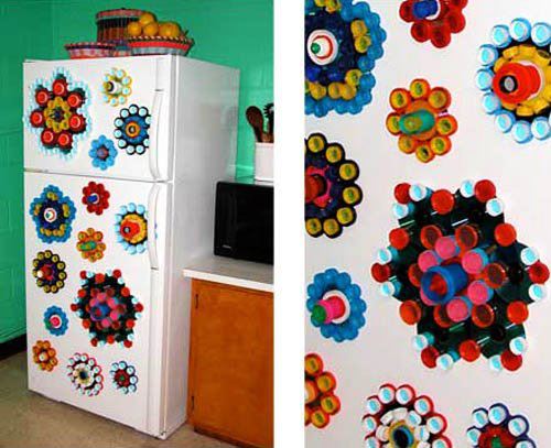 UN ALMA DE SEDA...: DECORACIÒN CON TAPITAS