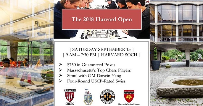 Boylston Chess Club Weblog: Harvard Open 2018 photos by Tony Cortizas, Jr.