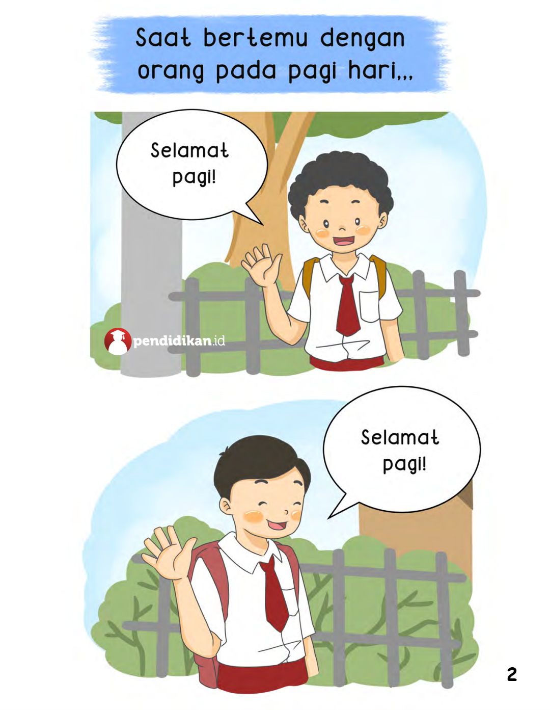 LITERASI: AYO SALING MENYAPA