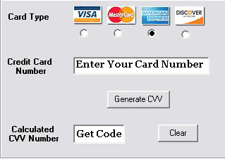 Credit Card Generator: Credit Card Generator