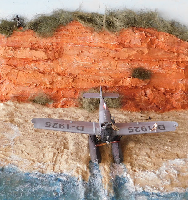 Happyscale-Modellbau: Junkers W.33 W Hans Bertram - Kartonmodell 1/72