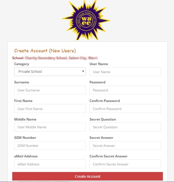 How to Create School Account for WAEC Offline/Online Registration - St ... How to Create School Account for WAEC Offline/Online Registration - St ...