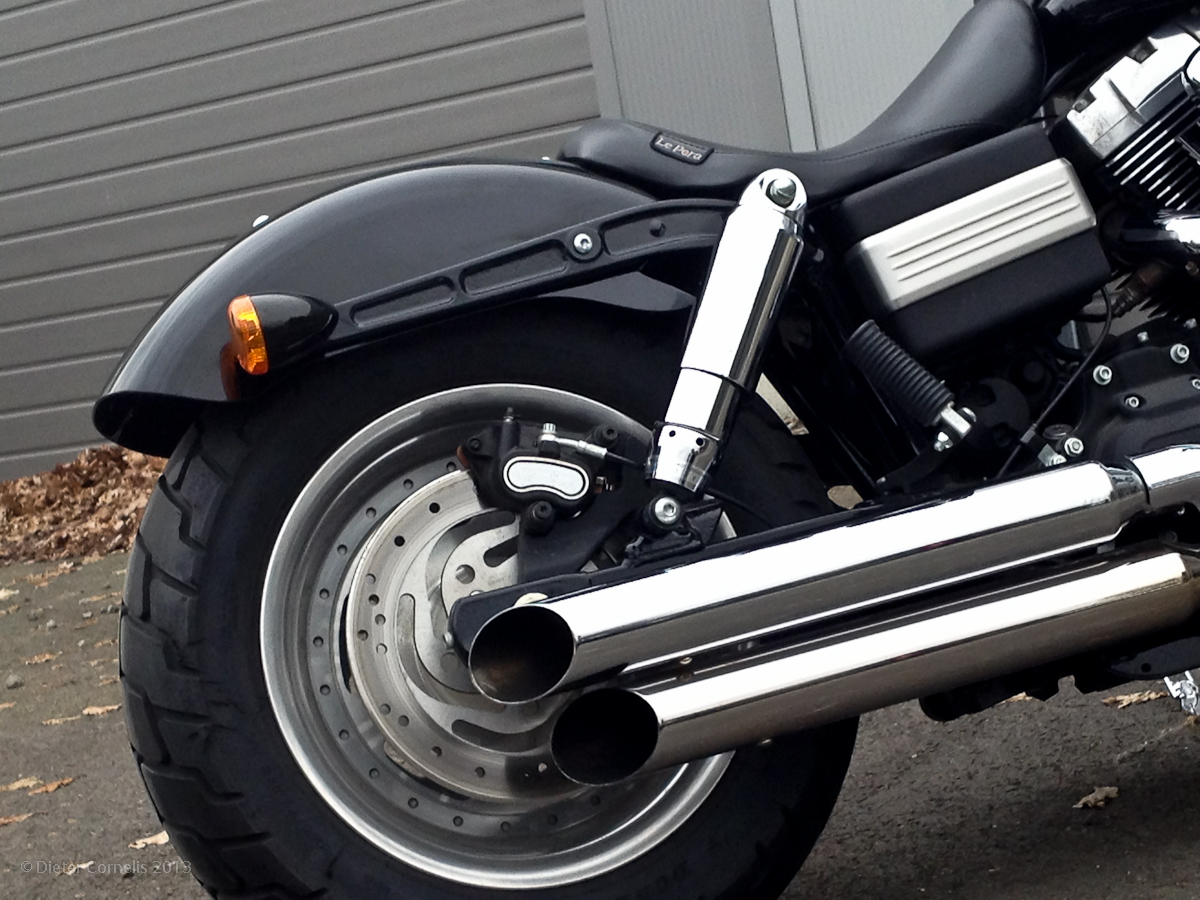 Exclusive Motorbikes: Fatbob rear fender conversion