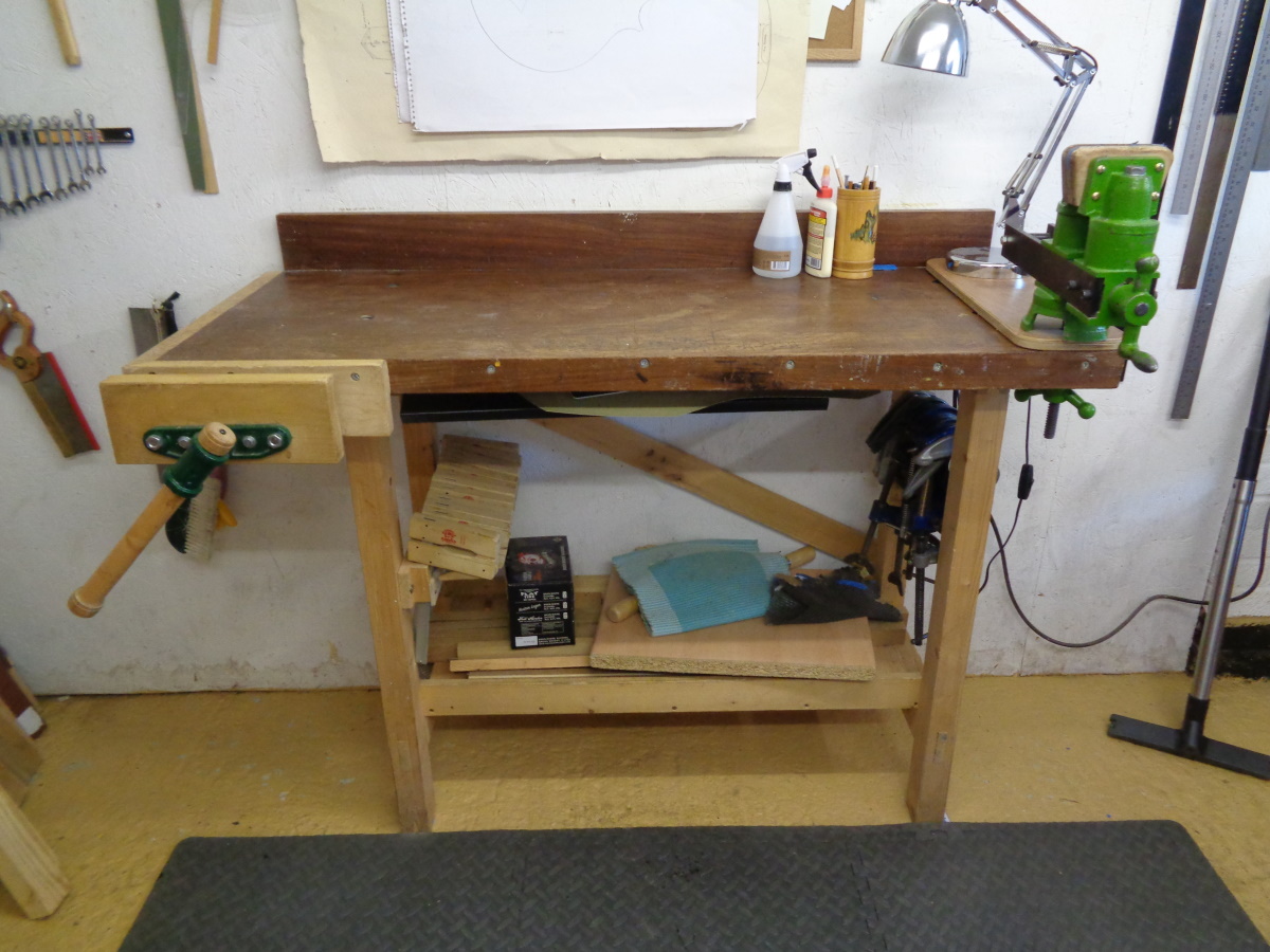 A Luthier's Blog: Workbench Rebuild/Upgrade