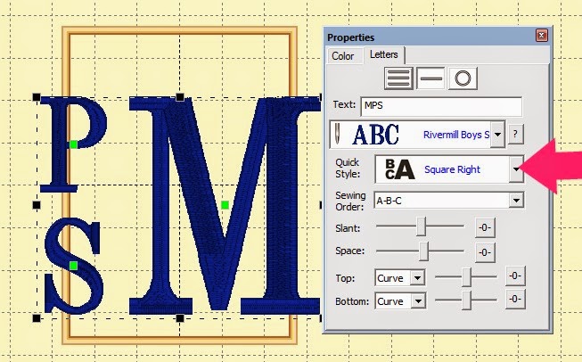 With Glittering Eyes: Stitching Monograms with Embrilliance Essentials