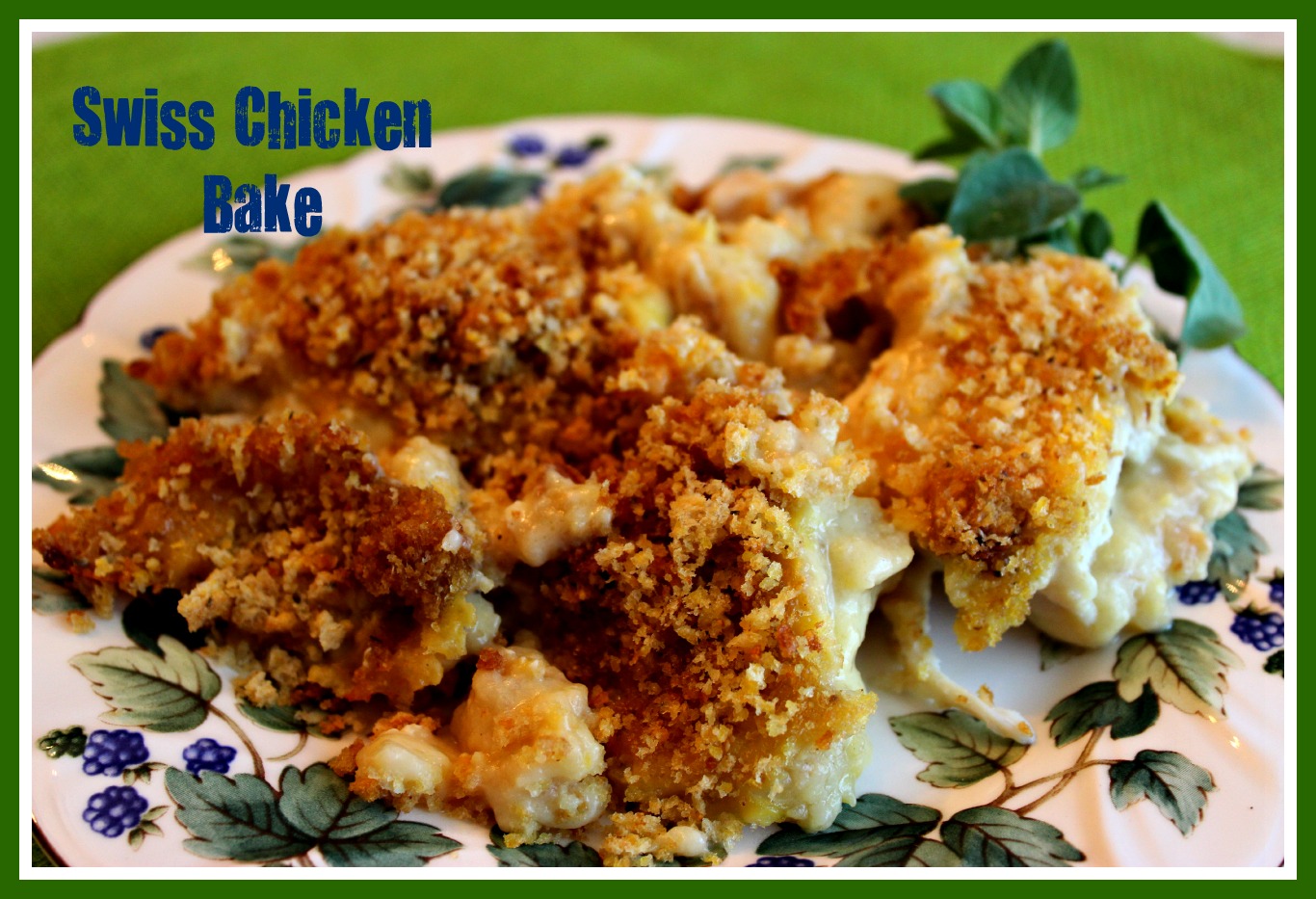 Sweet Tea and Cornbread: Swiss Chicken Bake!