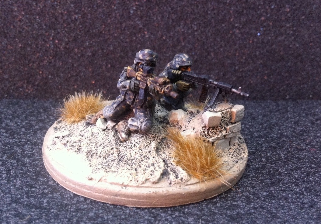 Analogue Hobbies: From ChrisP: 28mm Modern American Infantry (133 points)