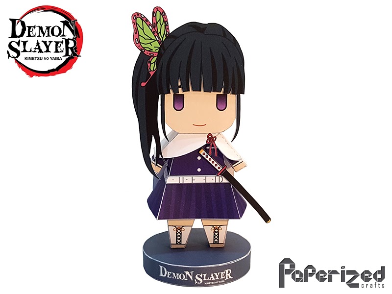 Demon Slayer: Kanao Tsuyuri Paperized | Paperized Crafts