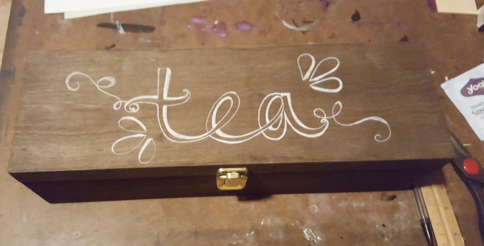 Messy Ever After: Tutorials, Projects, and Crafty Bits: DIY Tea Box