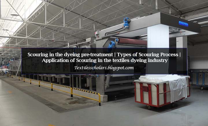 Scouring | Types of Scouring Process | Application of Scouring in the ...