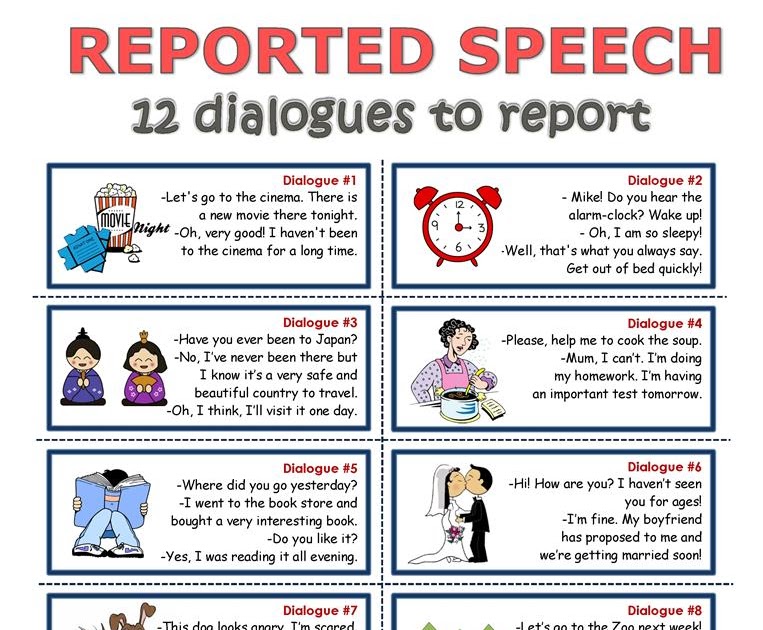 Click on: REPORTED SPEECH PRACTICE