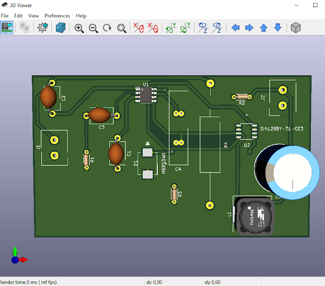 KiCad Tutorial: Import External 3D Component Models (Inductor) Into KiCad: Tutorial 1.17