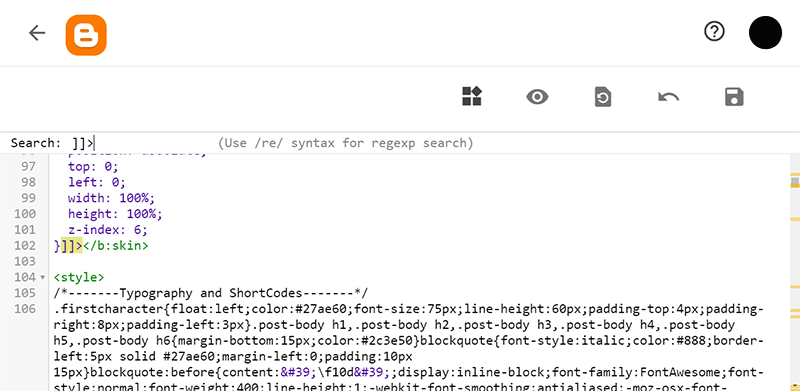 Cómo Agregar estilos CSS en Blogger