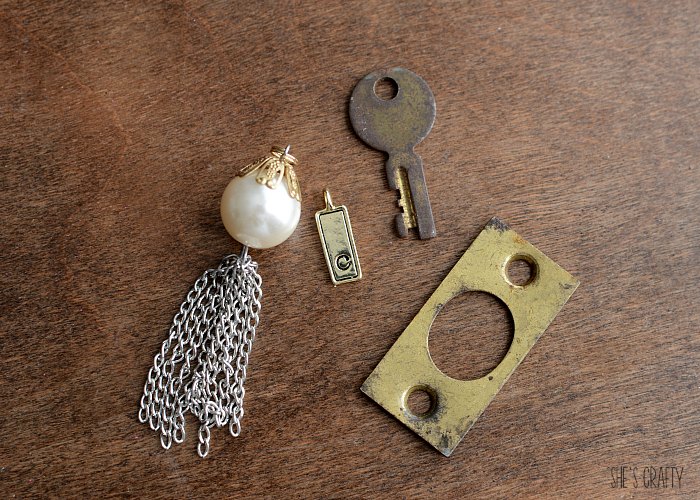 She's Crafty: How to make a Junk Necklace