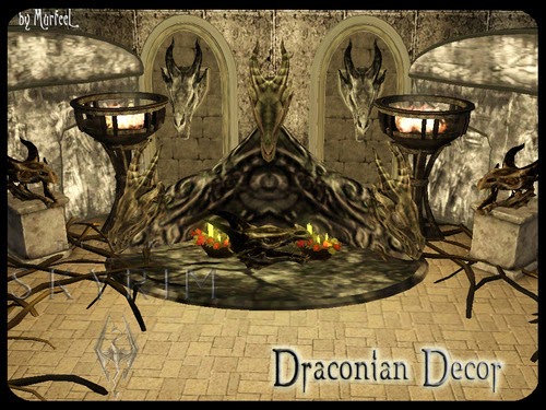 My Sims 3 Blog: More Skyrim Sets by Murfeel