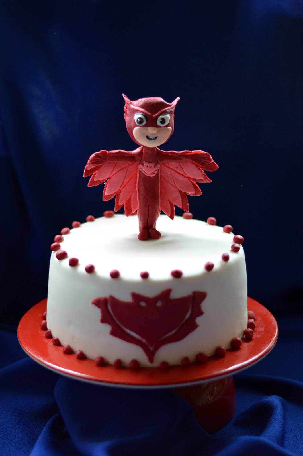Szilke: Pizsihősök - Bagoly torta / PJ Masks - Owlette cake