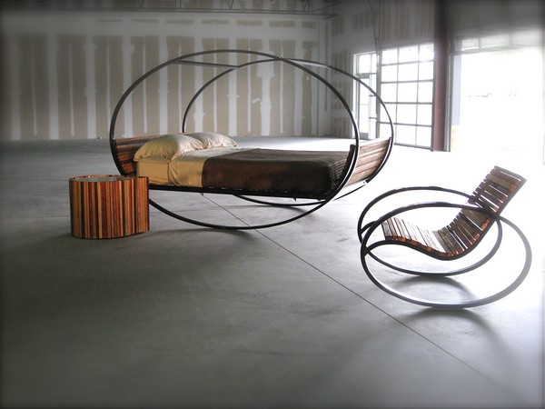 Home Inspiring: This rocking bed designed by Joe Manus