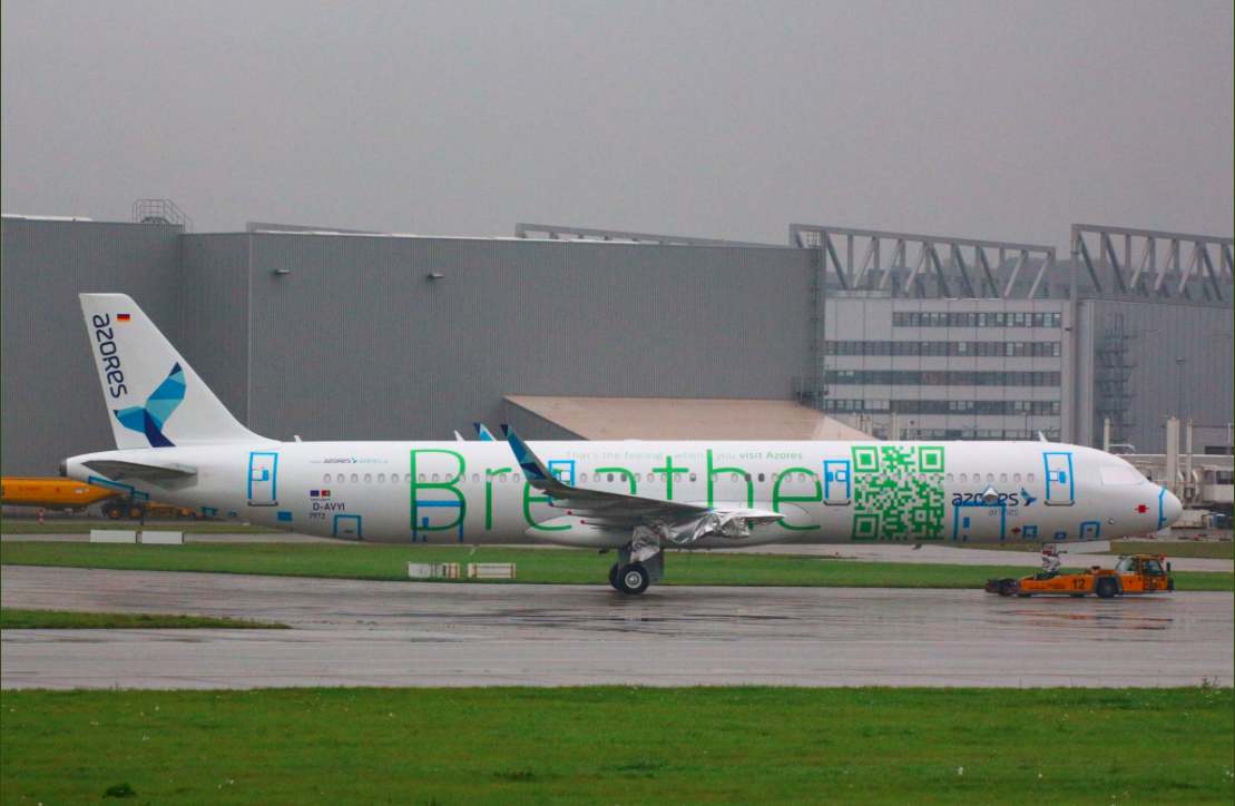 Primeiras imagens dos novos aviões da Azores Airlines - I Love Azores