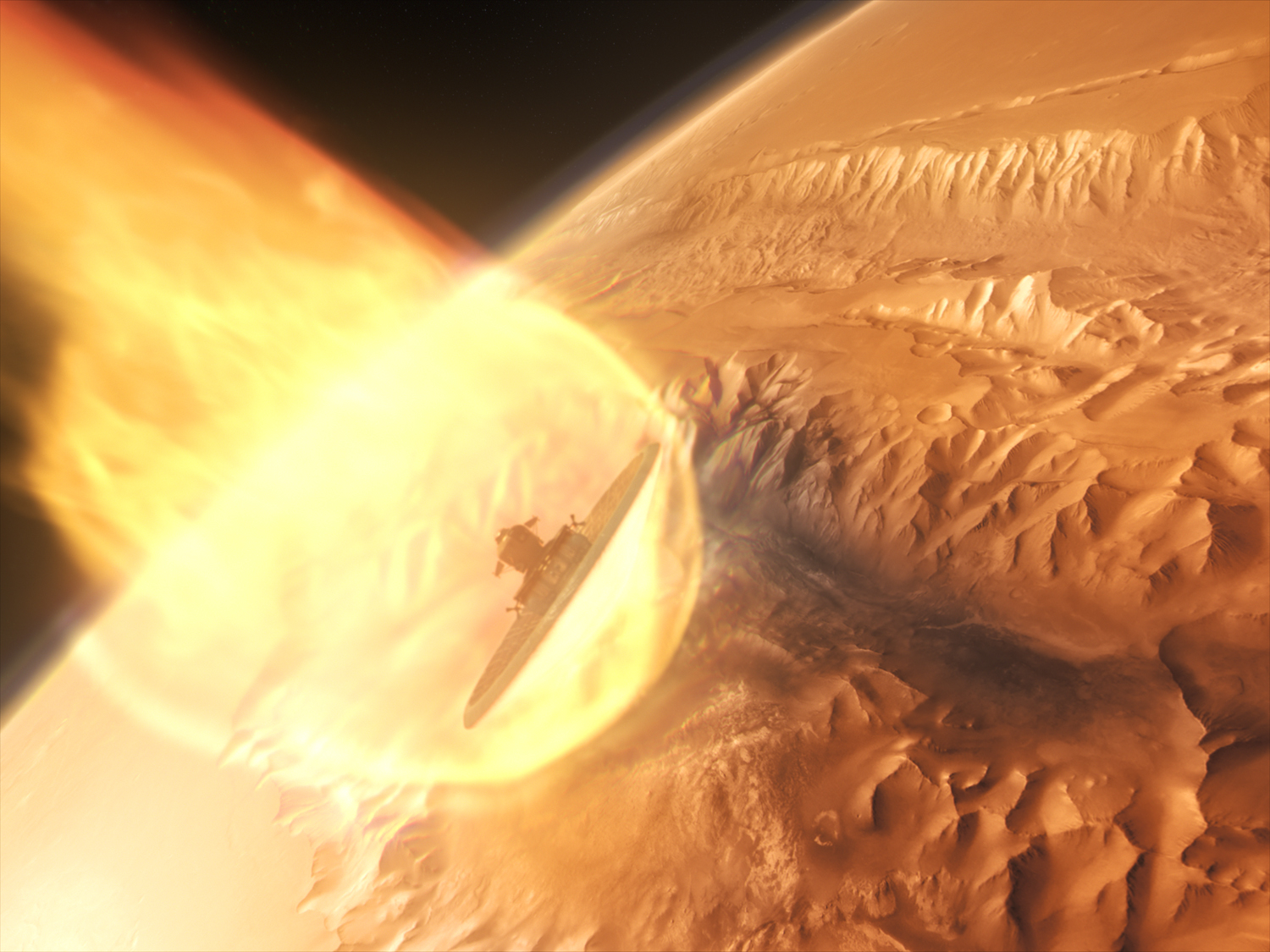 HD images from Journey to Space documentary | human Mars