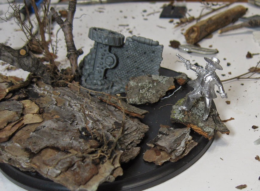 James Wappel Miniature Painting: Monstrous basing for monstrous monsters.